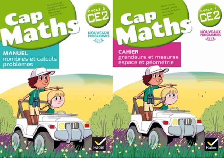 CAP MATHS CE2 MANUEL : (NOMBRES ET CALCULS, PROBLÈMES) ET LE CAHIER ...
